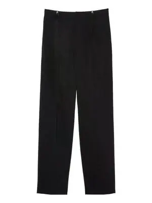 MSGM High-waisted Trousers - Black