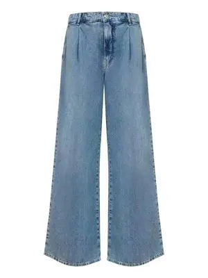 Moschino Wide-leg Jeans - Blue