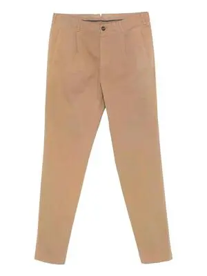 Incotex Gabardine Trousers - Brown