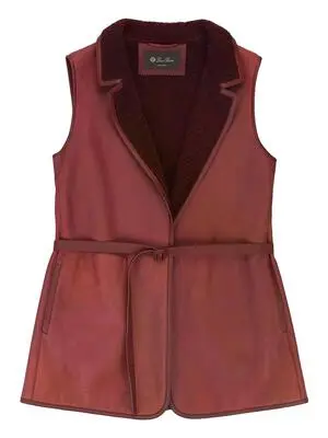 Loro Piana Sherman Hartfield Gilet - Red