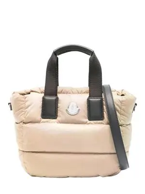 Moncler Mini Caradoc Tote - Neutrals