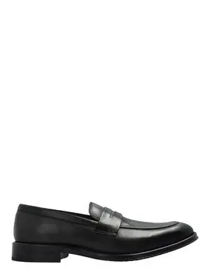 Paul Smith Leather Loafers - Black