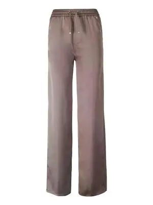 Herno Satin Trousers - Brown