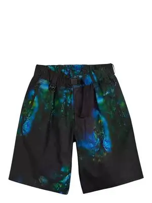 Y3 Adidas Aop Shorts - Black