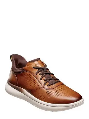 Florsheim Fleet Perforated Toe Sneaker - Cognac