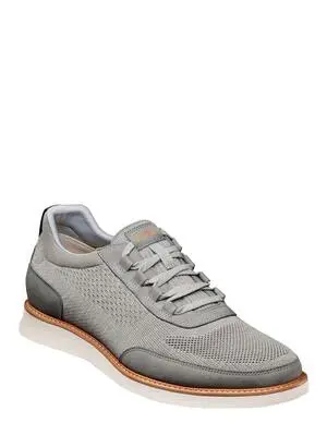 Florsheim Elastic Lace Knit Sneakers - Gray