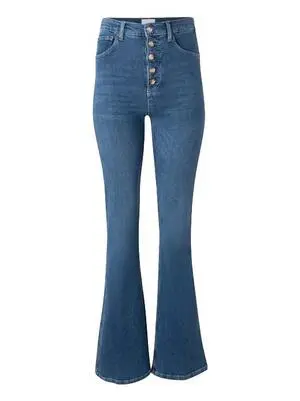 Boyish The Ricky High-rise Flare Stretch Jeans - Love Jones