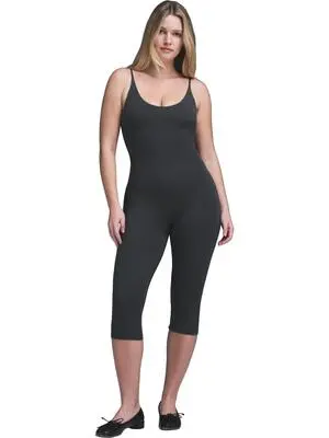 SKIMS Smooth Layers Capri Catsuit Graphite