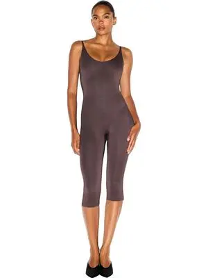 SKIMS Smooth Layers Capri Catsuit Raisin