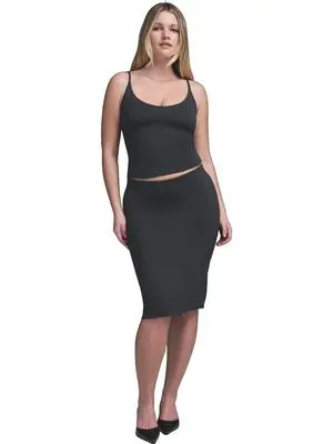 SKIMS SKIMS Scoop Neck Cami Top Graphite