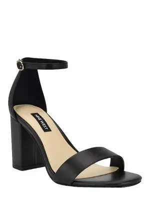 Nine West Ankle Strap Sandal - Black