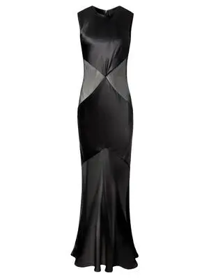 Alejandra Alonso Rojas Cut-out Gown - Black