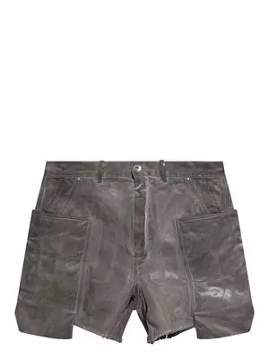 Rick Owens Distressed Shorts - Grey