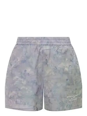 Off-White All-over Printed Shorts - Purple
