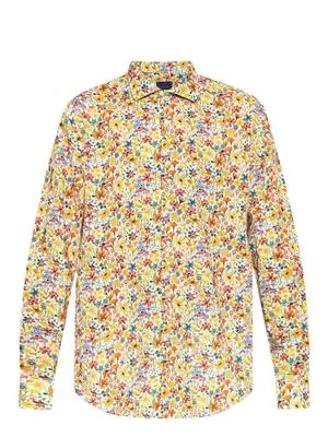 Paul & Shark Floral-print Shirt - Yellow