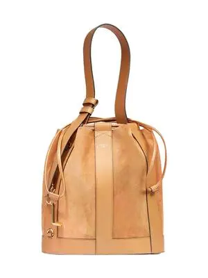 LANCEL Medium Elles Bucket Bag - Brown