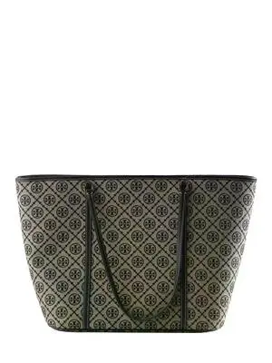 Tory Burch T Monogram Tote Bag - Blue