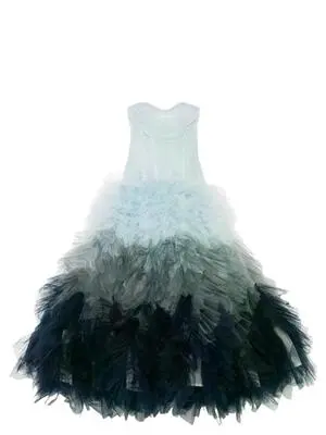 ANA RADU Ana Radu Gradient-Effect Tulle Gown