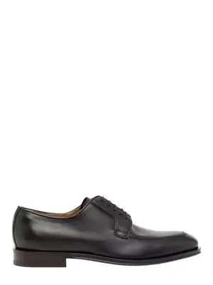 FERRAGAMO Lace-up Derby Shoes - Brown