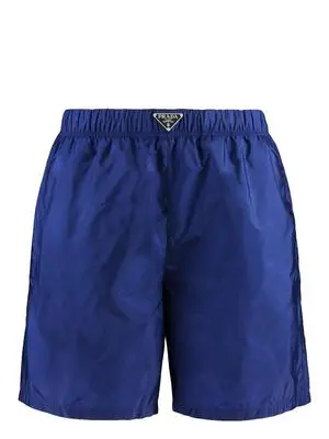 Prada Nylon Swim Shorts - Blue