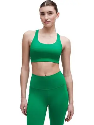 Lululemon Energy Bra Medium Support, B-d Cups Raceway Green