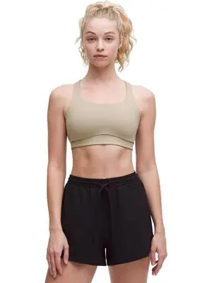 Lululemon Energy Bra Medium Support, B-d Cups Sheer Oak