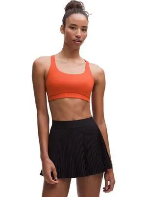 Lululemon Energy Bra Medium Support, B-d Cups Sunburst Orange