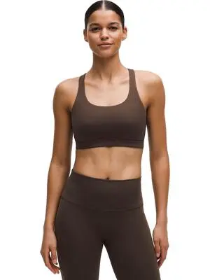 Lululemon Energy Bra Medium Support, B-d Cups Walnut Crunch