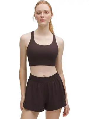 Lululemon Energy Longline Bra Medium Support, B-d Cups Sequoia