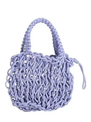 PHANTA Woven Handbag - Purple