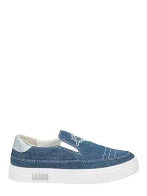 Armani Exchange Slip-on Sneakers - Blue