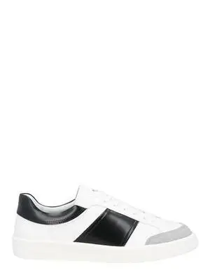 Sandro Leather Low-top Sneakers - White
