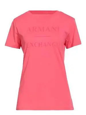 Armani Exchange Logo-print Cotton T-shirt - Red