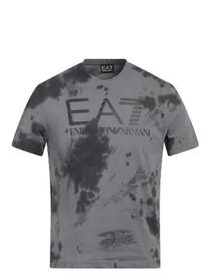 EA7 T-shirt Size Cotton - Grey