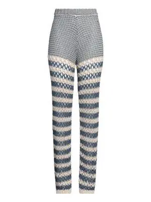 Red Valentino Knitted Tapered Trousers - Blue