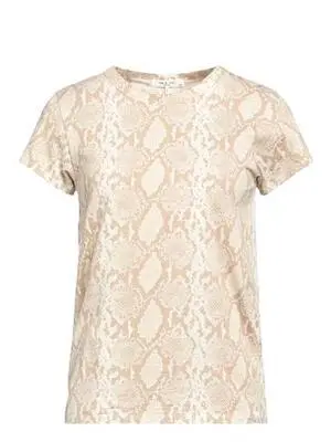 Rag & Bone Snakeskin Print T-shirt - White