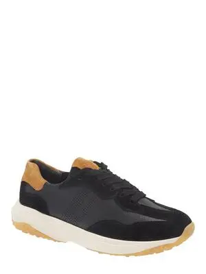 Paul Green Paul Green Amber Perforated Leather Sneakers Black Combo