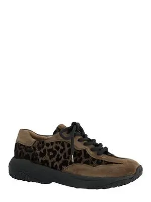 Paul Green Paul Green Amber Perforated Leather Sneakers Earth Bronze Combo