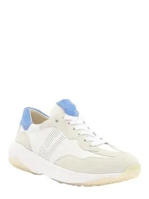 Paul Green Paul Green Amber Perforated Leather Sneakers Ice White Combo