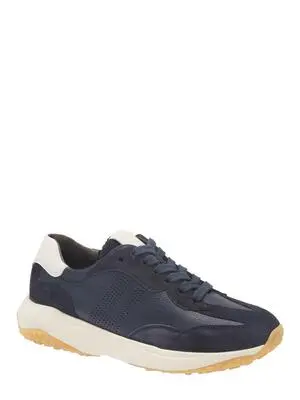 Paul Green Paul Green Amber Perforated Leather Sneakers Space Soft Suede Leather