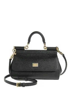 Dolce & Gabbana Sicily Top Handle Bag - 80999 Nero