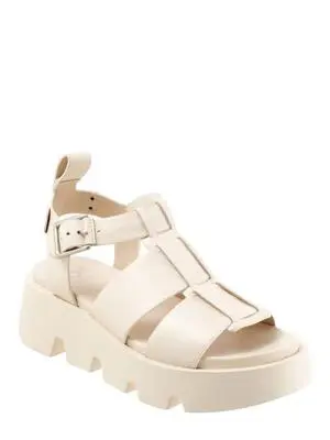 Eos Kailan Lug Sole Fisherman Sandal - Bone