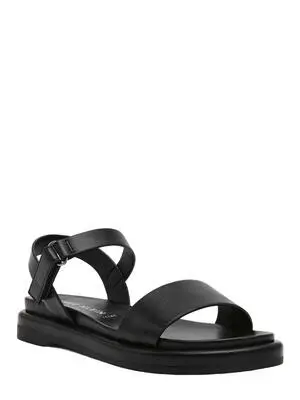 Anne Klein Elani Ankle Strap Sandals - Black