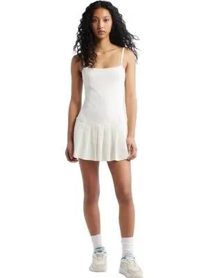 Bp. Sporty Skort Romper - White Blanc