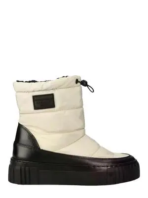 Gant Logo-patch Boots - White