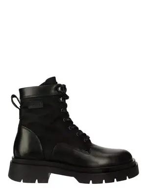 Gant Lace-up Leather Boots - Black