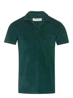 Orlebar Brown Terry Polo Shirt - Green