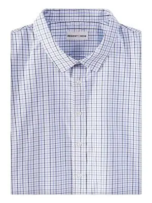 REGENT ROW Men’s Big And Tall Stanton Shirt ,tailored Fit Short Sleeves
