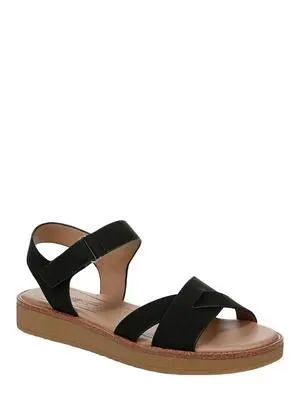 LIFESTRIDE LifeStride Wren Ankle Strap Platform Sandal Black