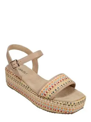Vaneli Walda Flatform Sandal - Natural